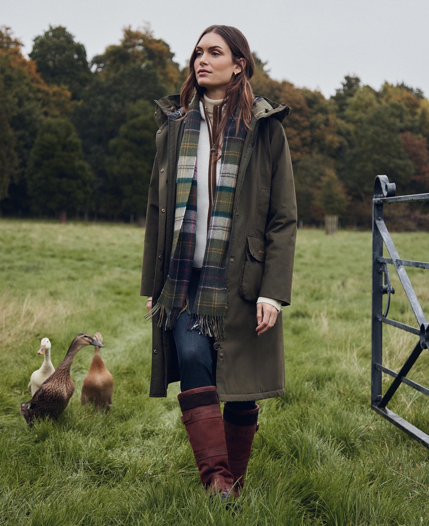 Barbour Women's Bamburgh Waterproof Jacket - BATA Ltd