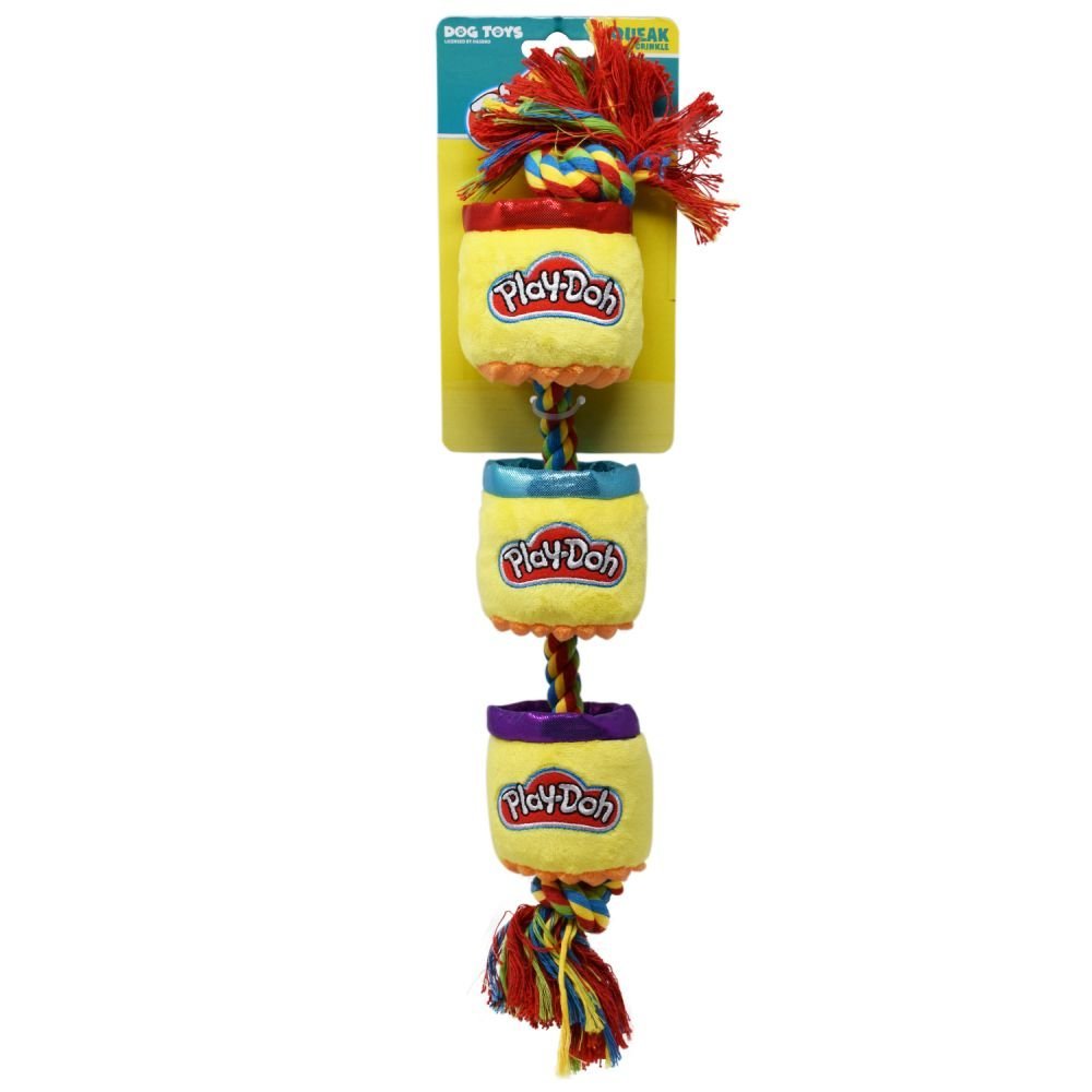 Hasbro Dog Toy Play-Doh Cans Squeak & Crinkle - BATA Ltd