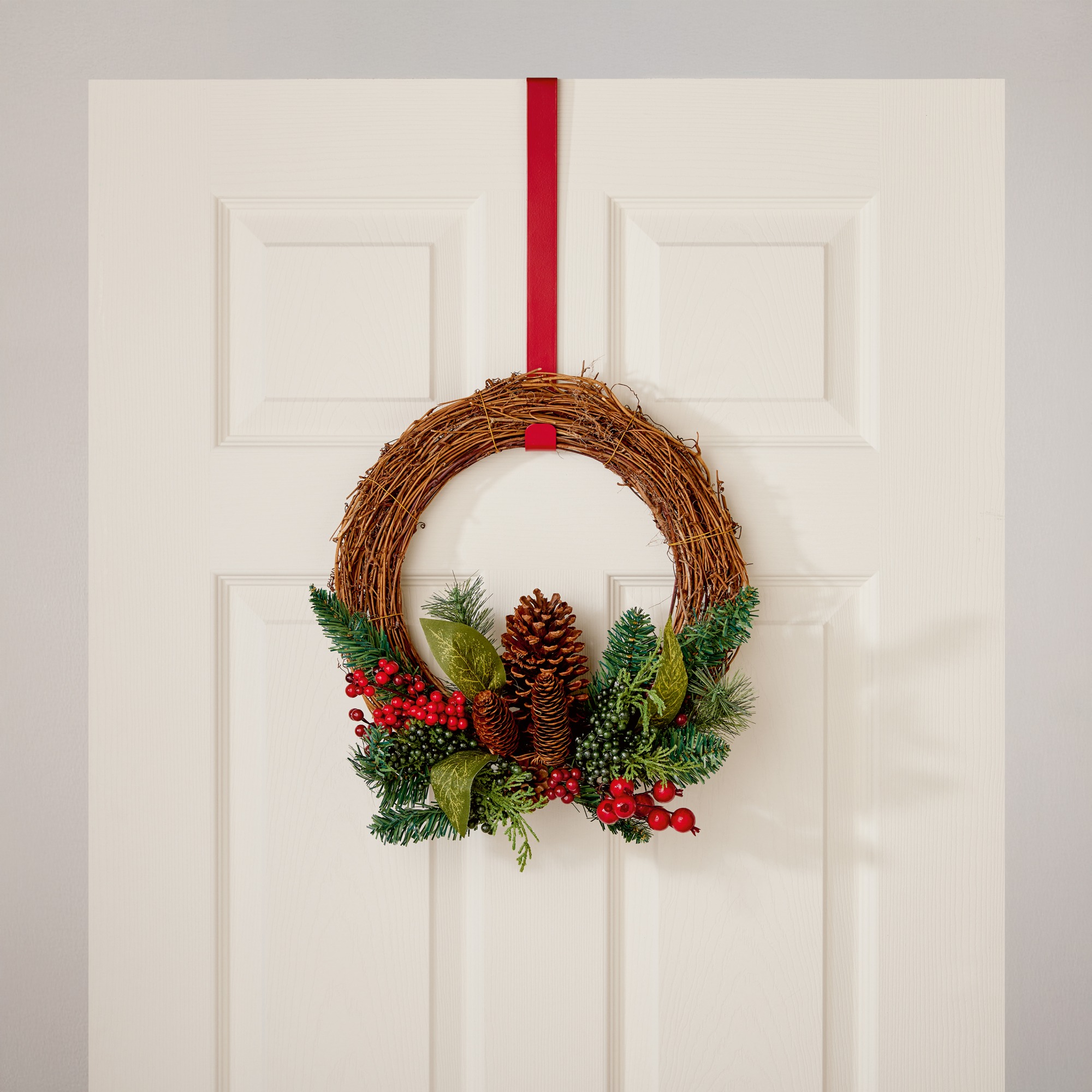 Premier Wreath Making Hangers Red-Green - 30cm - BATA Ltd