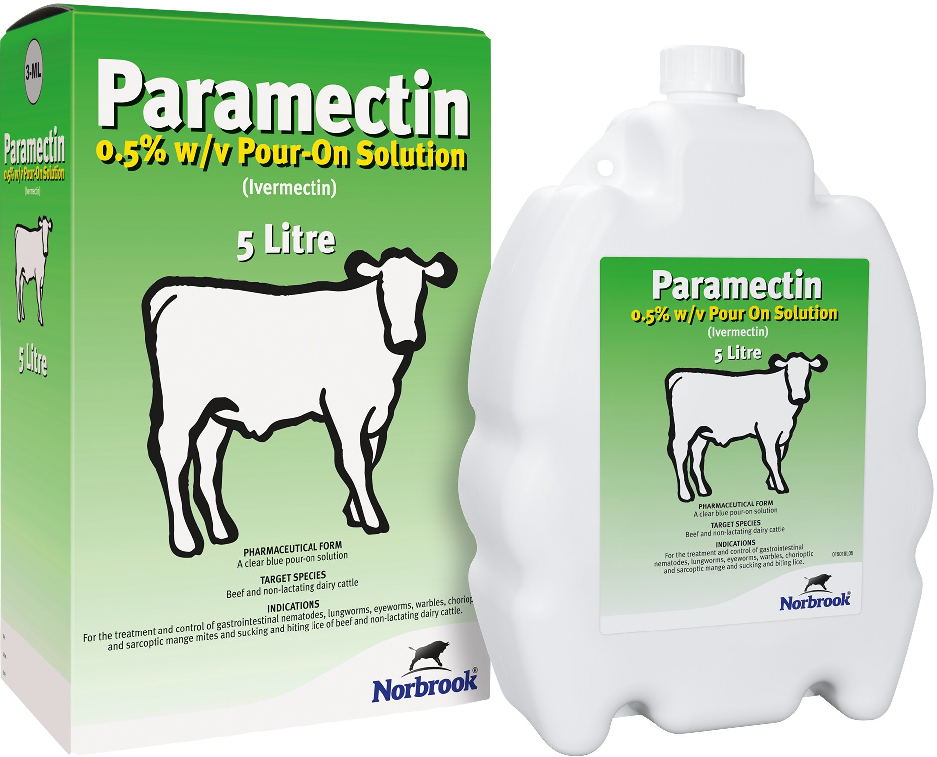 Paramectin Pour On - 5l - BATA Ltd