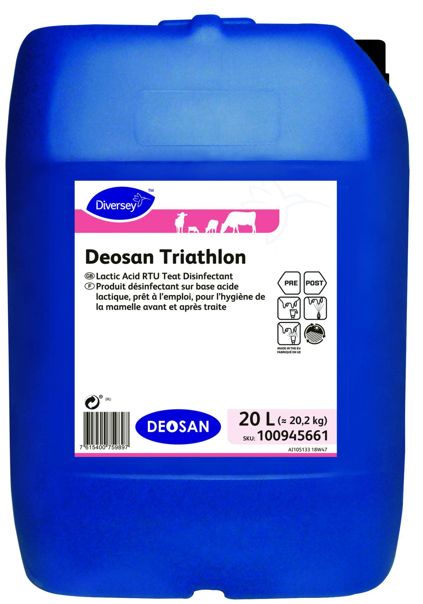 Deosan Triathalon - 20l - BATA Ltd