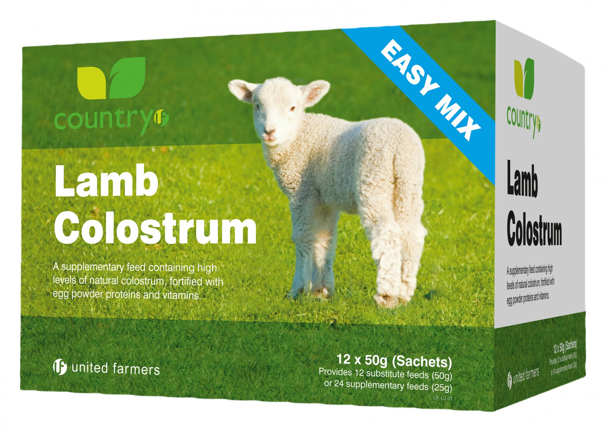 Country Lamb Colostrum 12 X 50g - BATA Ltd