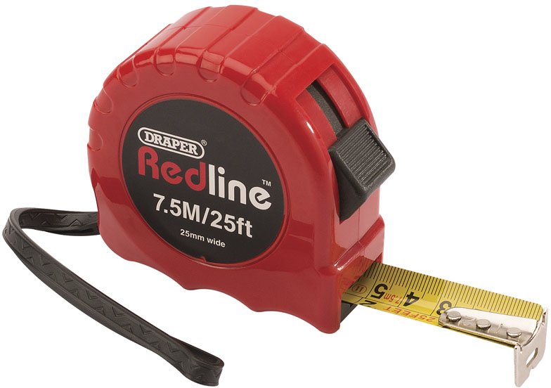 Draper Measuring Tape 7.5m - BATA Ltd