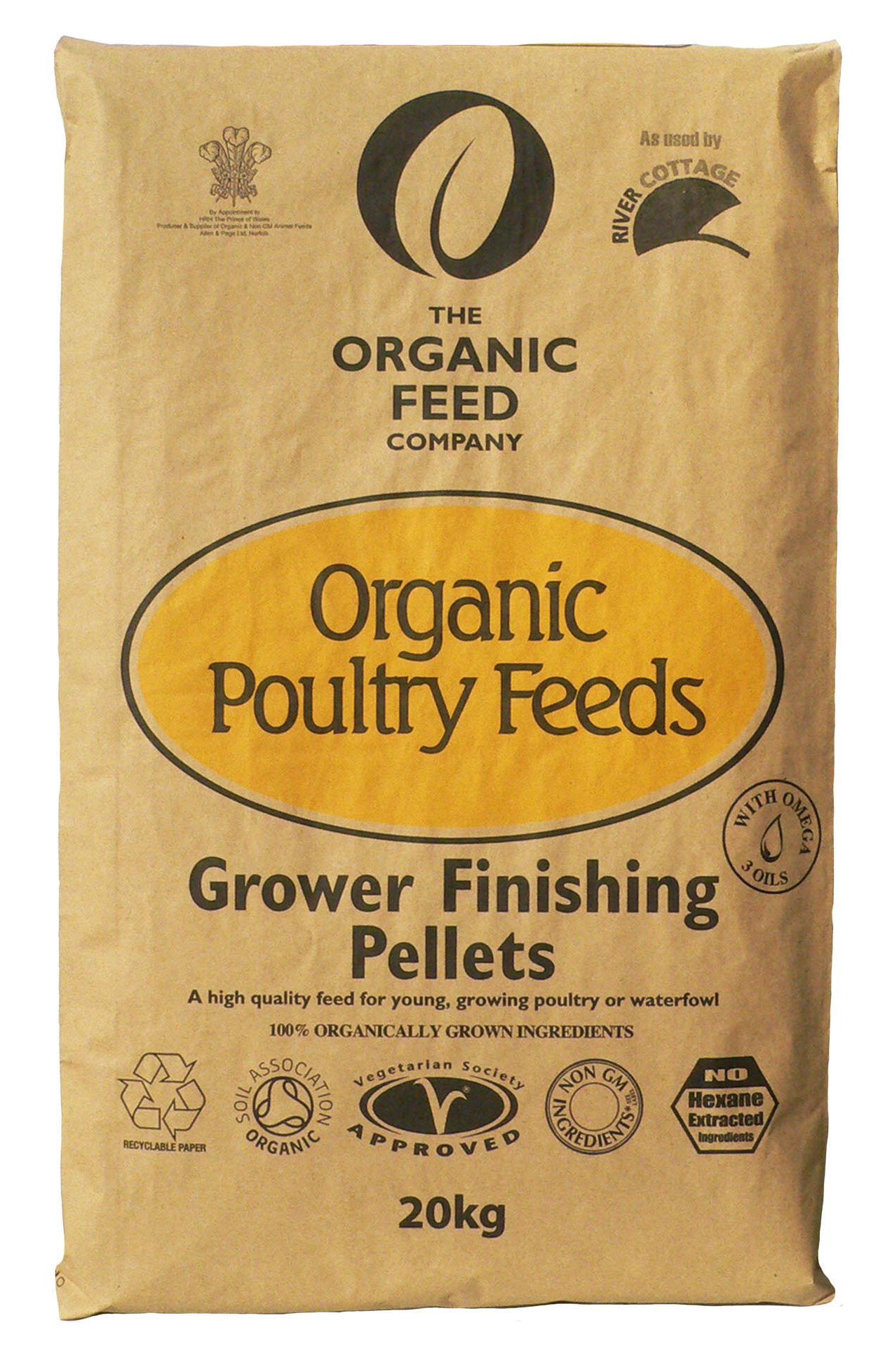 Allen & Page Organic Poultry Grower - 20kg - BATA Ltd