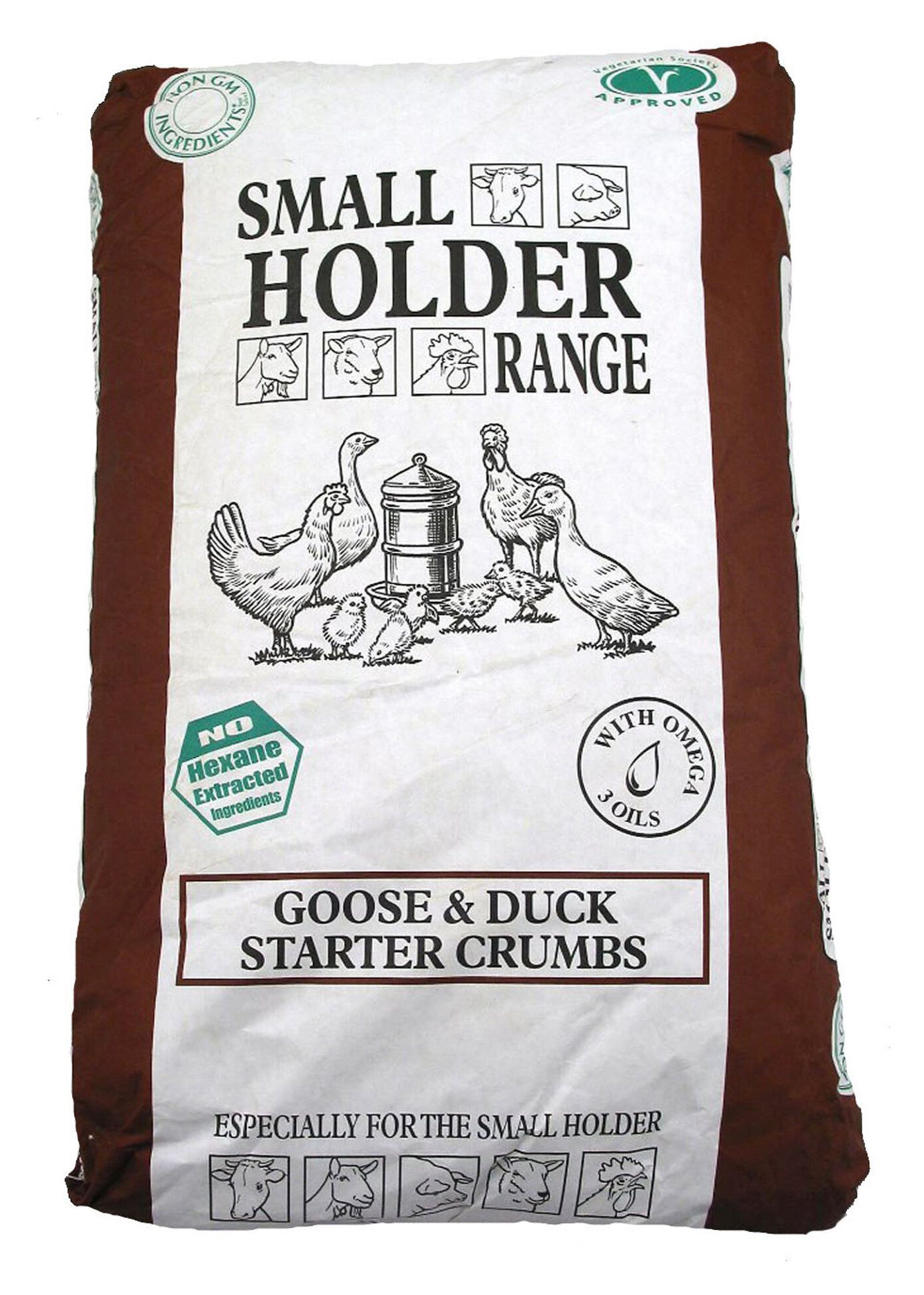 Allen & Page Duck & Goose Starter - 20kg - BATA Ltd
