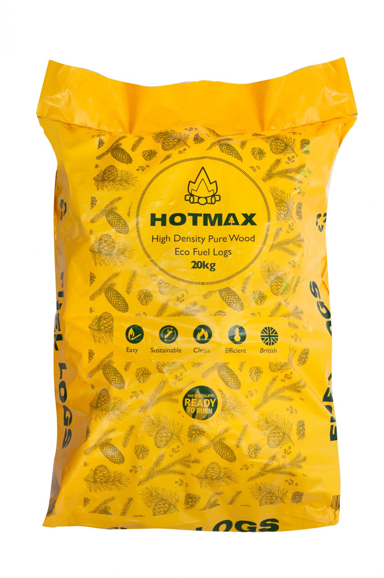 Bedmax Hotmax Fuel Logs - 20kg - BATA Ltd