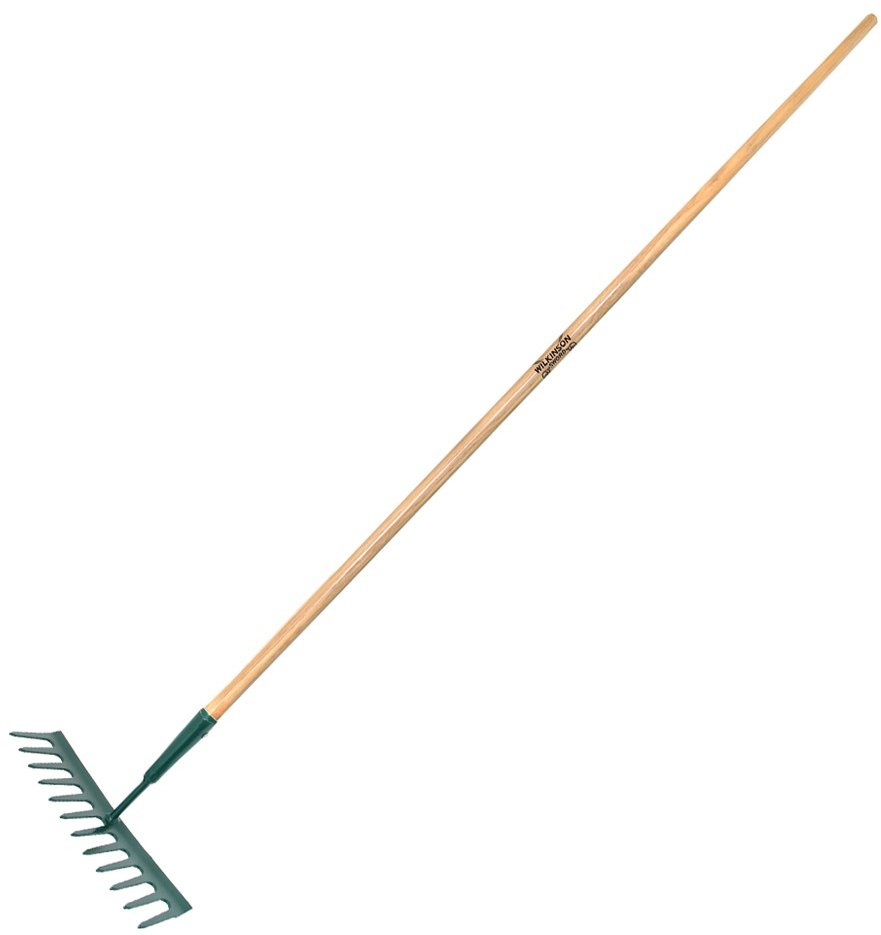 Wilkinson Garden Rake - Carbon - BATA Ltd