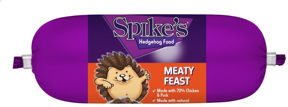 Spike's Meaty Feast Sausage Hedgehog Food 120g - BATA Ltd