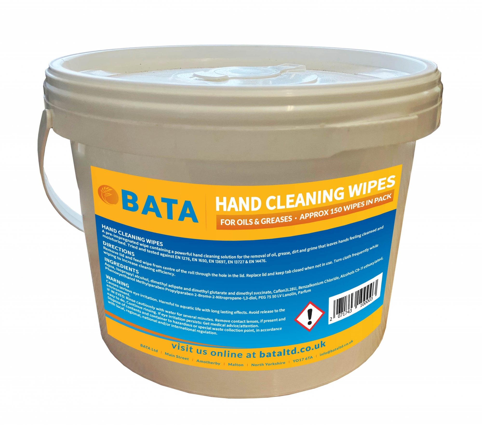 BATA Hd Hand Wipe - 150pk - BATA Ltd