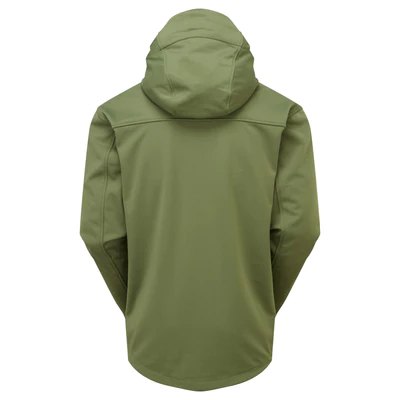 Ridgeline Ascent Soft Shell Olive Jacket - BATA Ltd