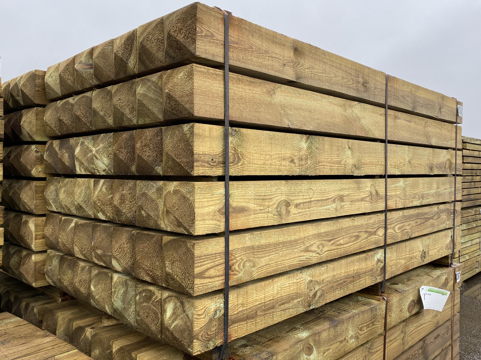 Treated Timber - 2.4m X 150mm X 150mm - BATA Ltd