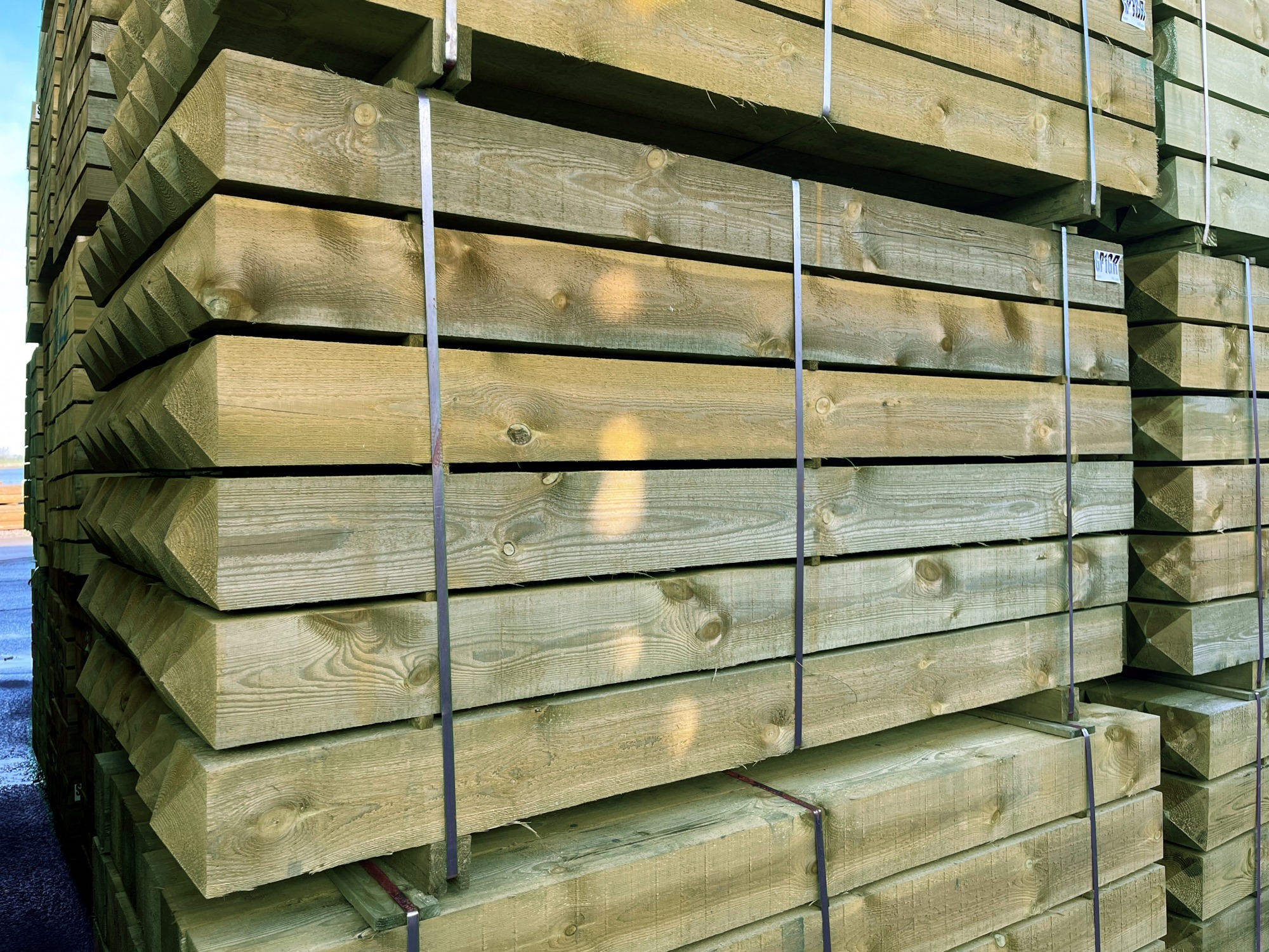 Treated Timber - 2.1m X 150mm X 150mm - BATA Ltd