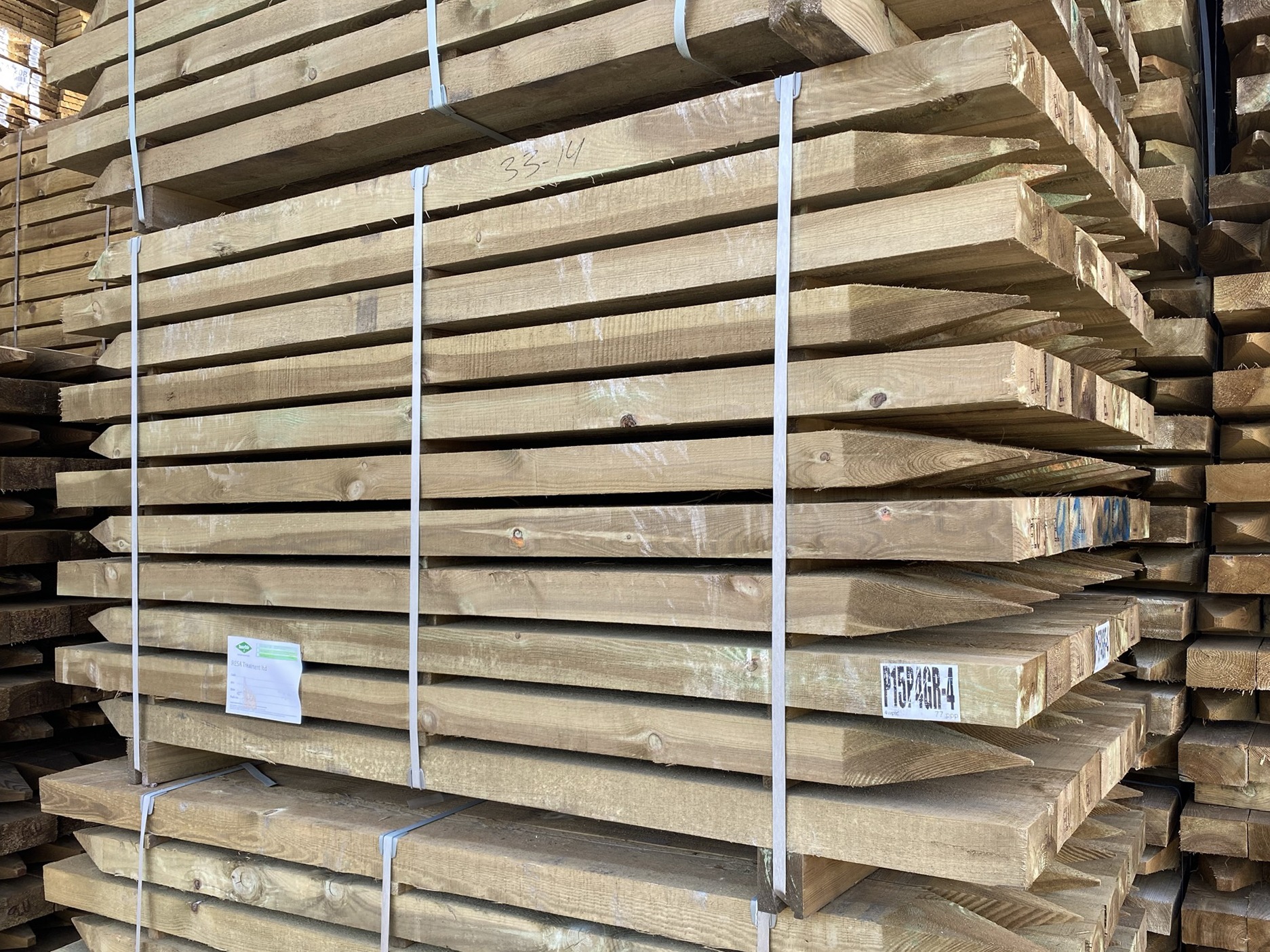 Treated Timber - 2.1m X 150mm X 75mm Uc4 - BATA Ltd