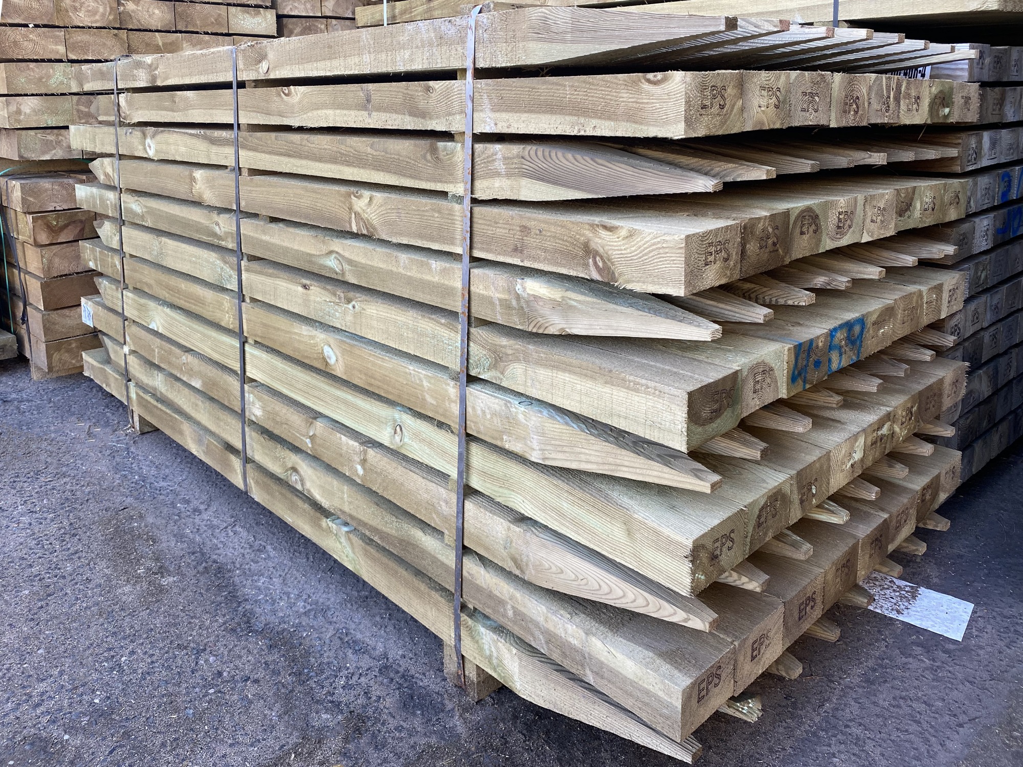 Treated Timber - 2.1m X 125mm X 75mm Uc4 - BATA Ltd