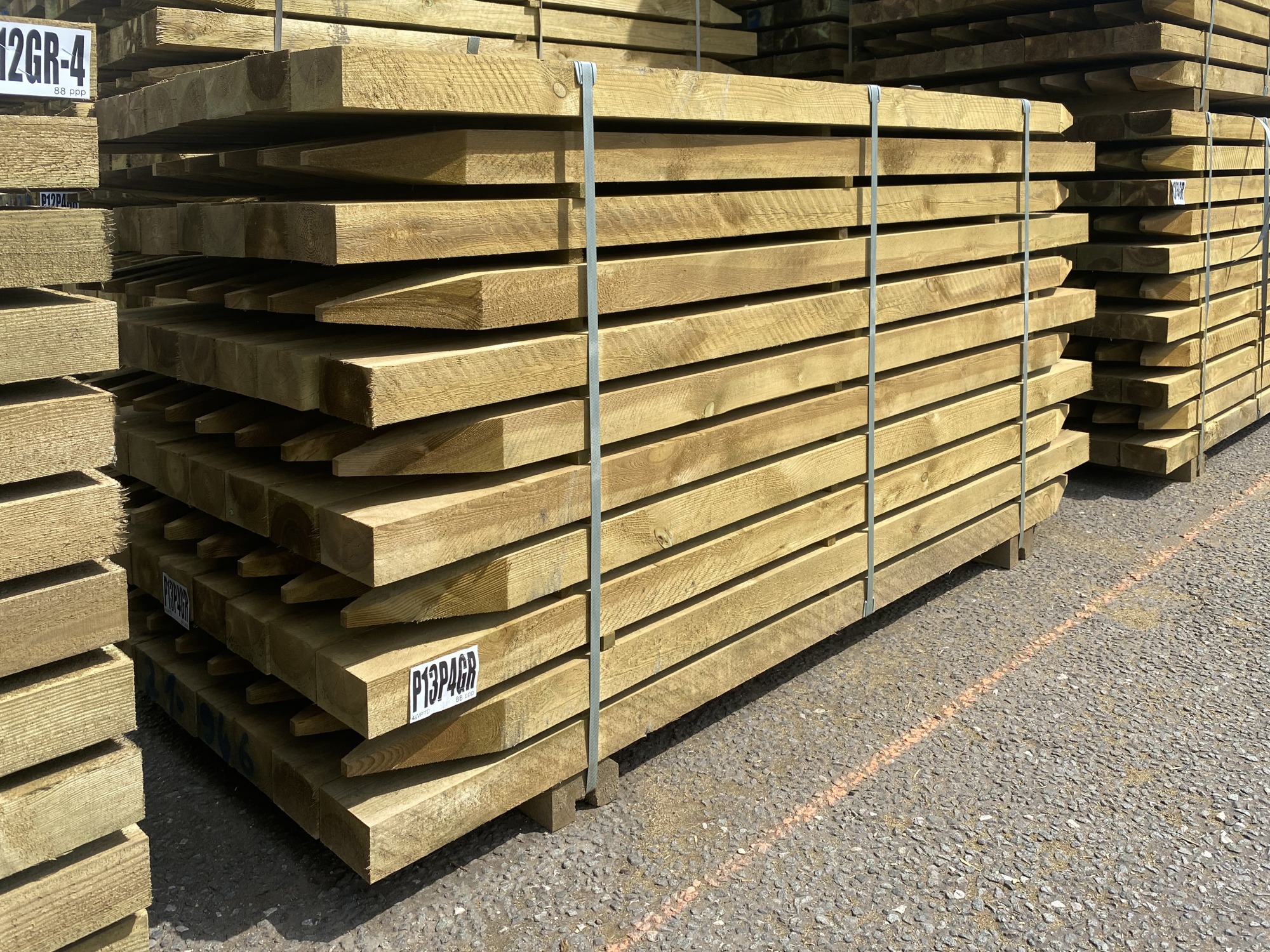 Treated Timber - 2.1m X 125mm X 75mm - BATA Ltd
