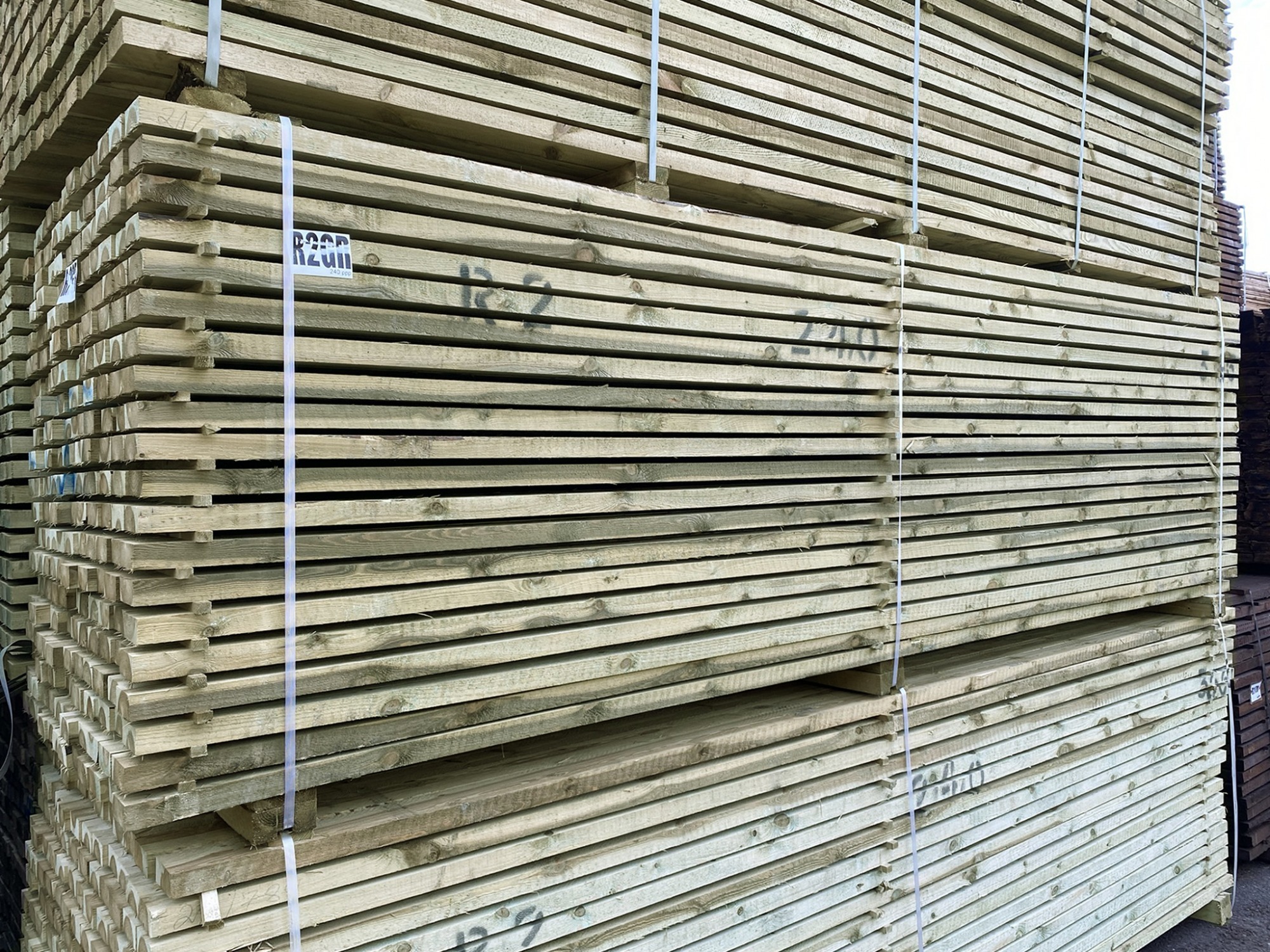 Treated Rail - 3.66m X 75mm X 38mm - BATA Ltd