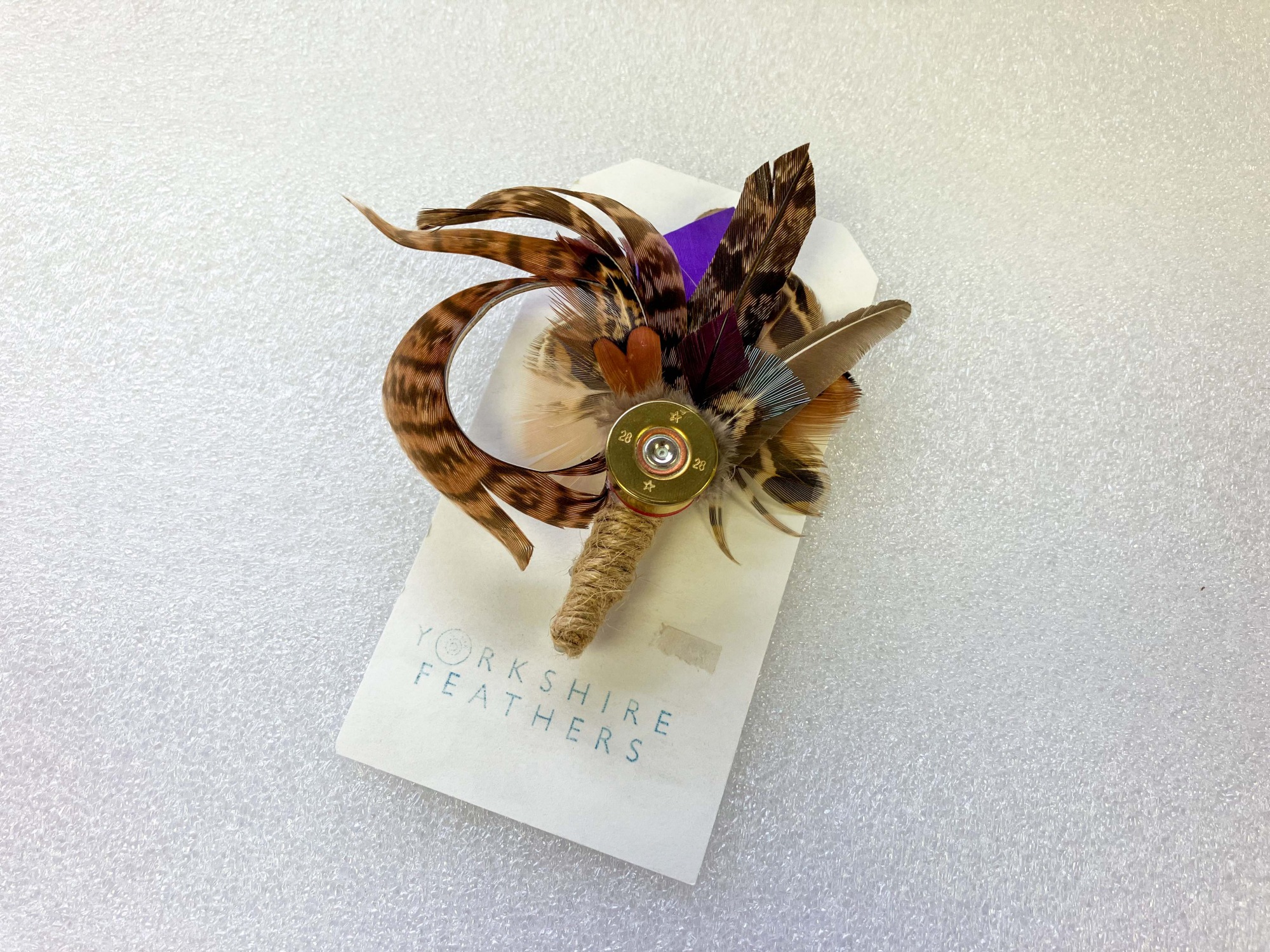 Yorkshire Feathers Jute & Cartridge Pin - BATA Ltd