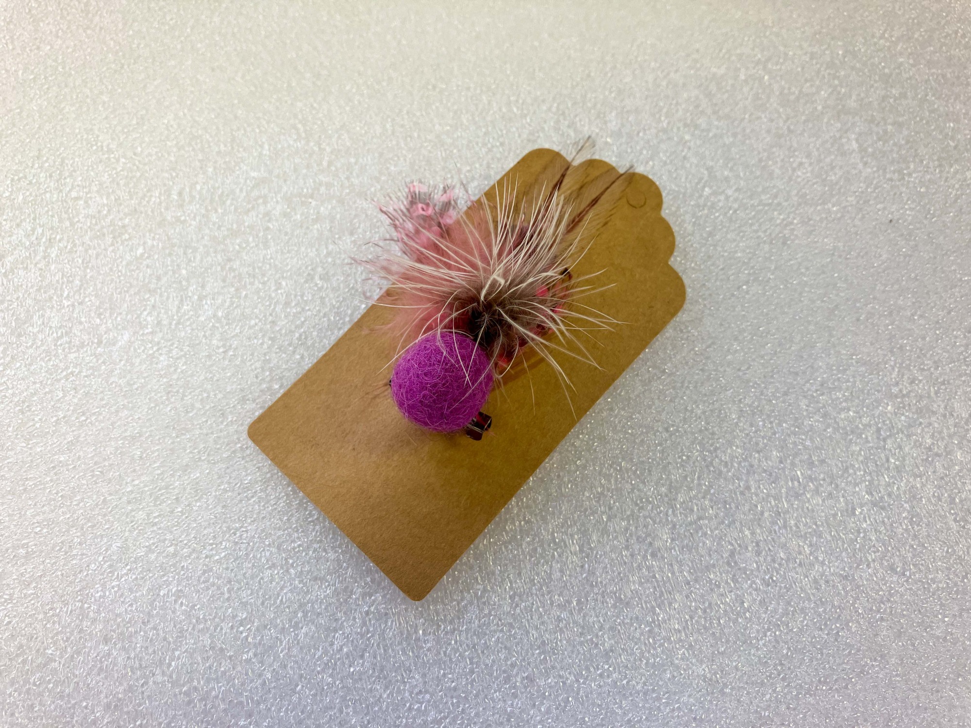 Yorkshire Feathers Felt Bobble Pen - BATA Ltd