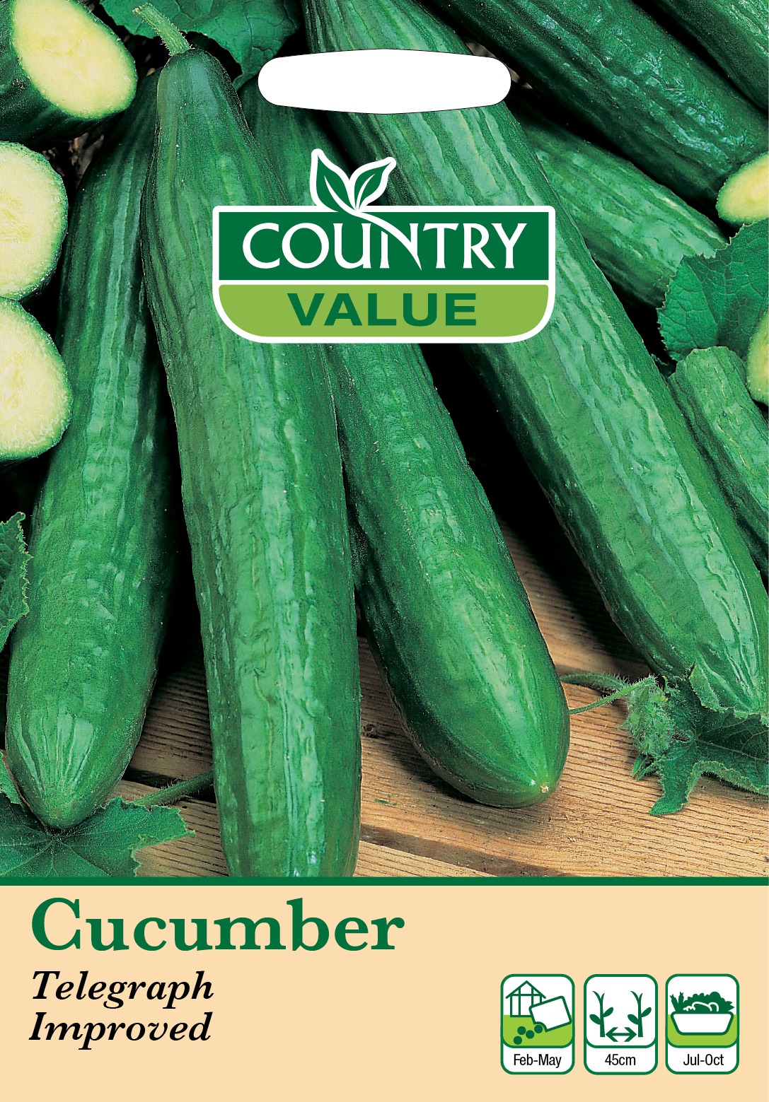 Cucumber Telegraph Improved C V Seeds - BATA Ltd