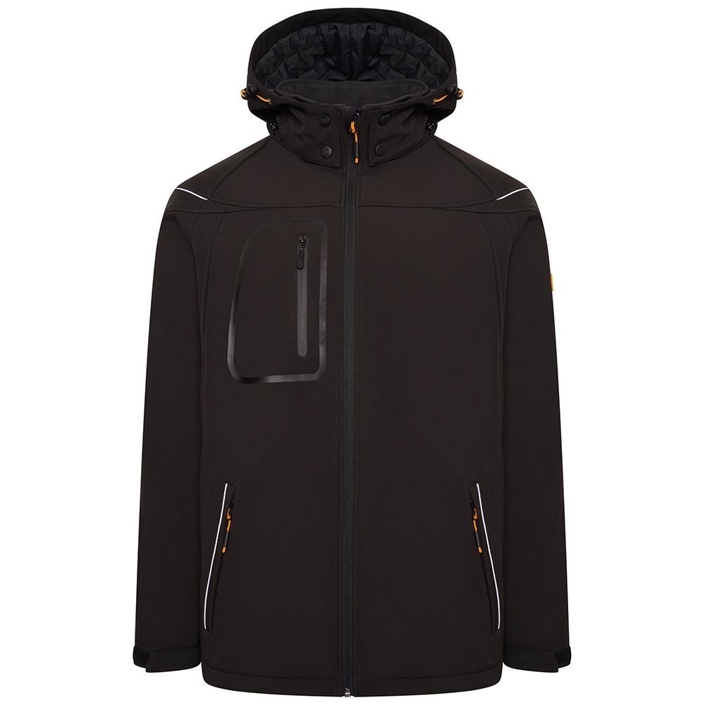 JCB Hooded Softshell Jacket - BATA Ltd