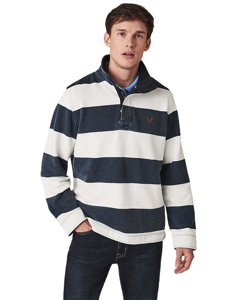 Crew Clothing Men's Padstow Pique Sweatshirt - BATA Ltd