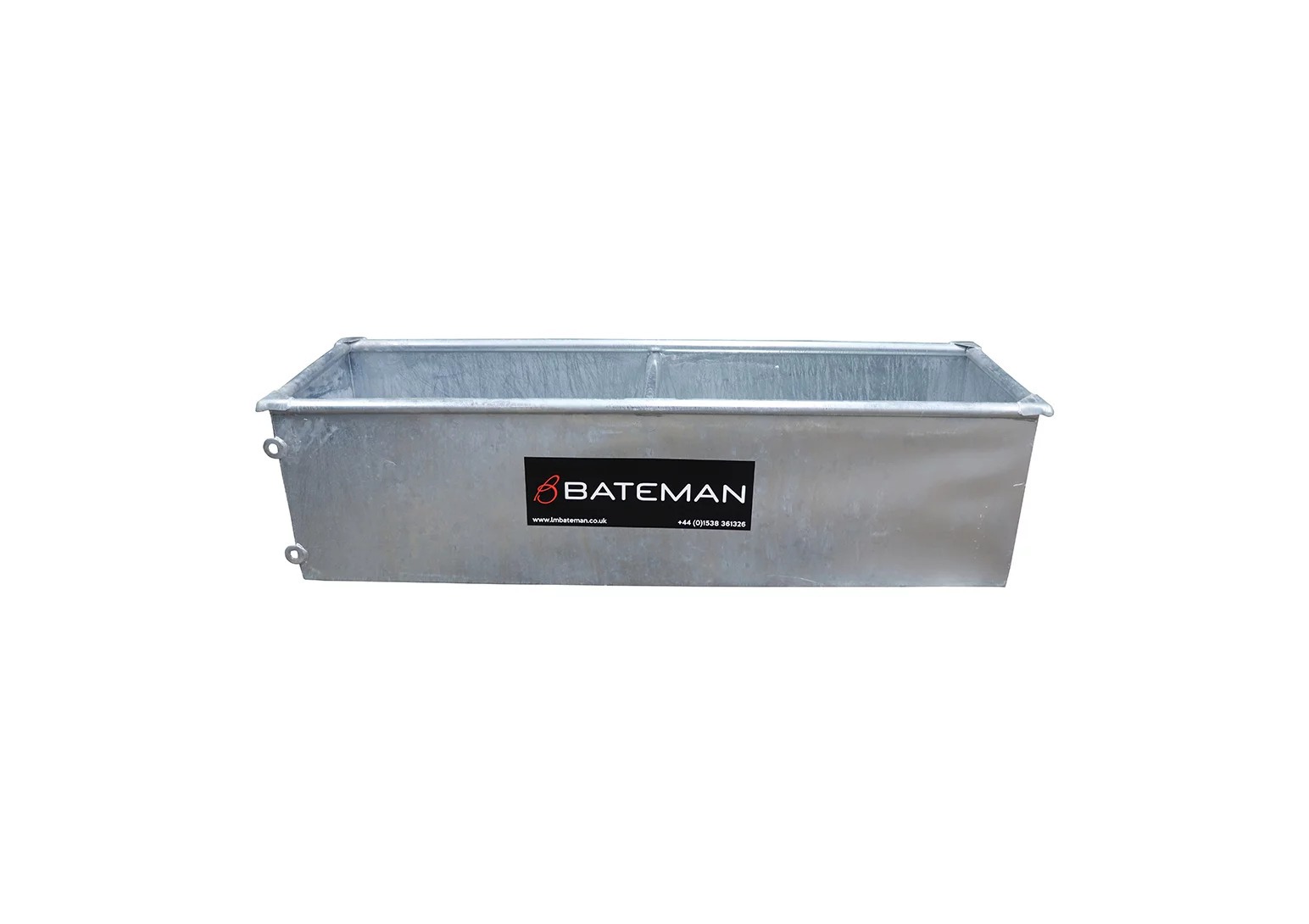Bateman Galvanised Standard Drinking Trough - 4' - BATA Ltd