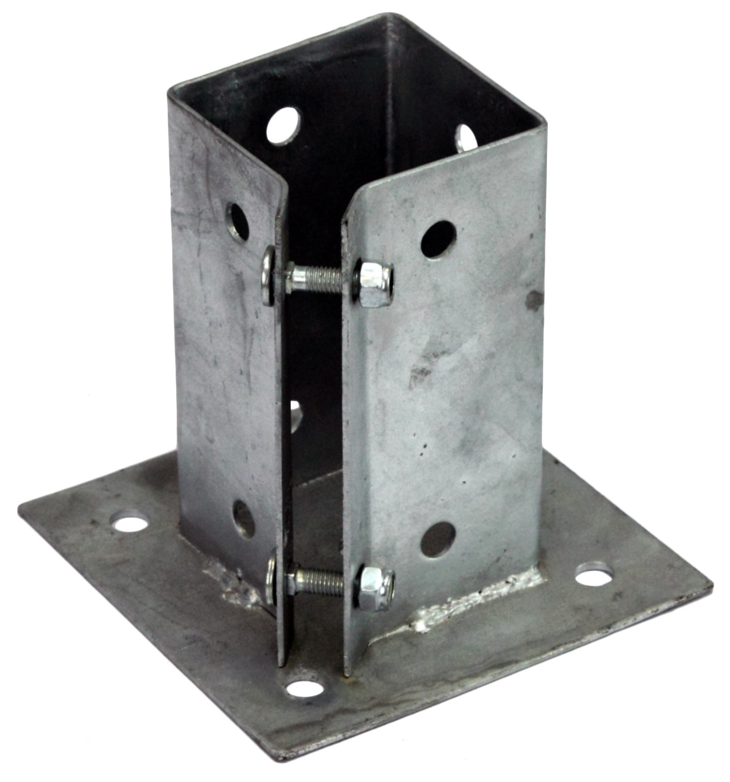 Bolt Down Post Support - Clamp Down - 3" - BATA Ltd