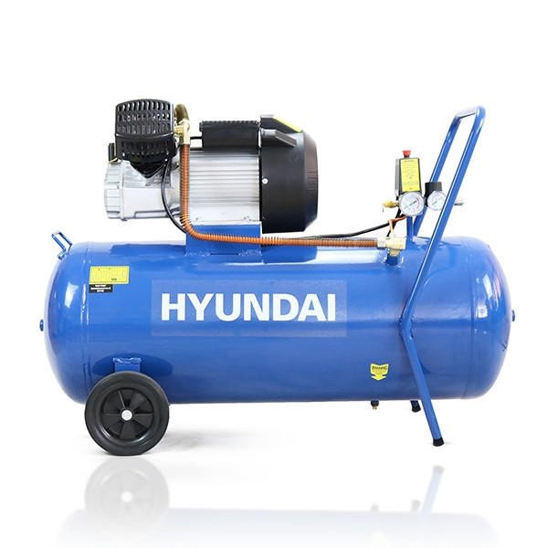Hyundai 100 Litre Air Compressor, 14CFM/116psi | HY30100V - BATA Ltd