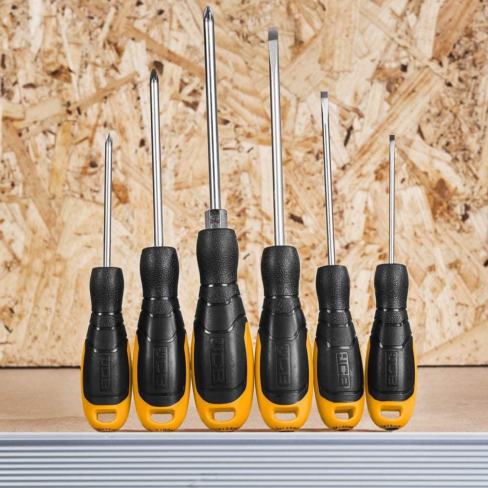 JCB 6 Piece Screwdriver Set | JCB-6PC-SD - BATA Ltd