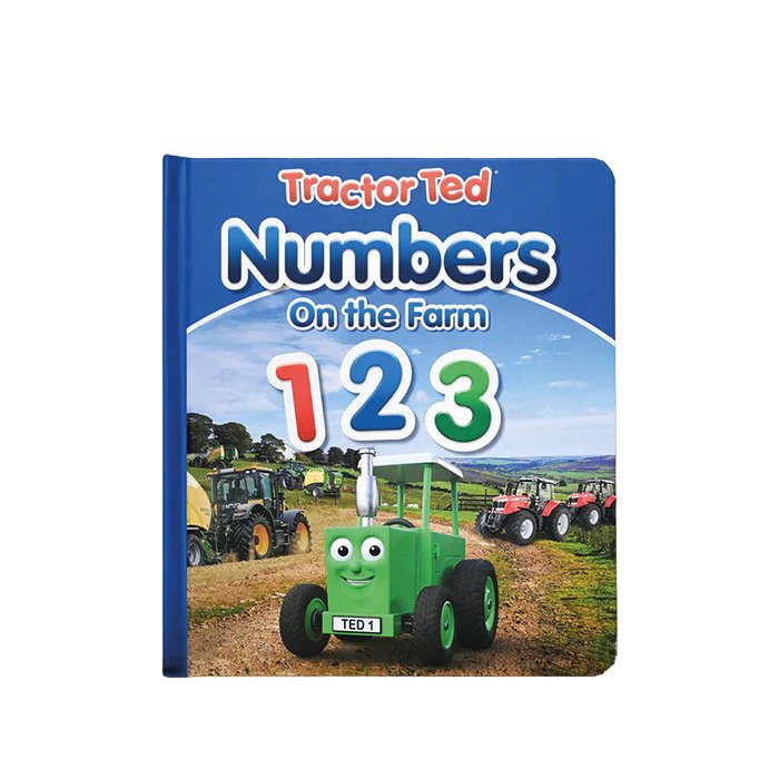 Tractor Ted Numbers on the Farm Board Book - BATA Ltd