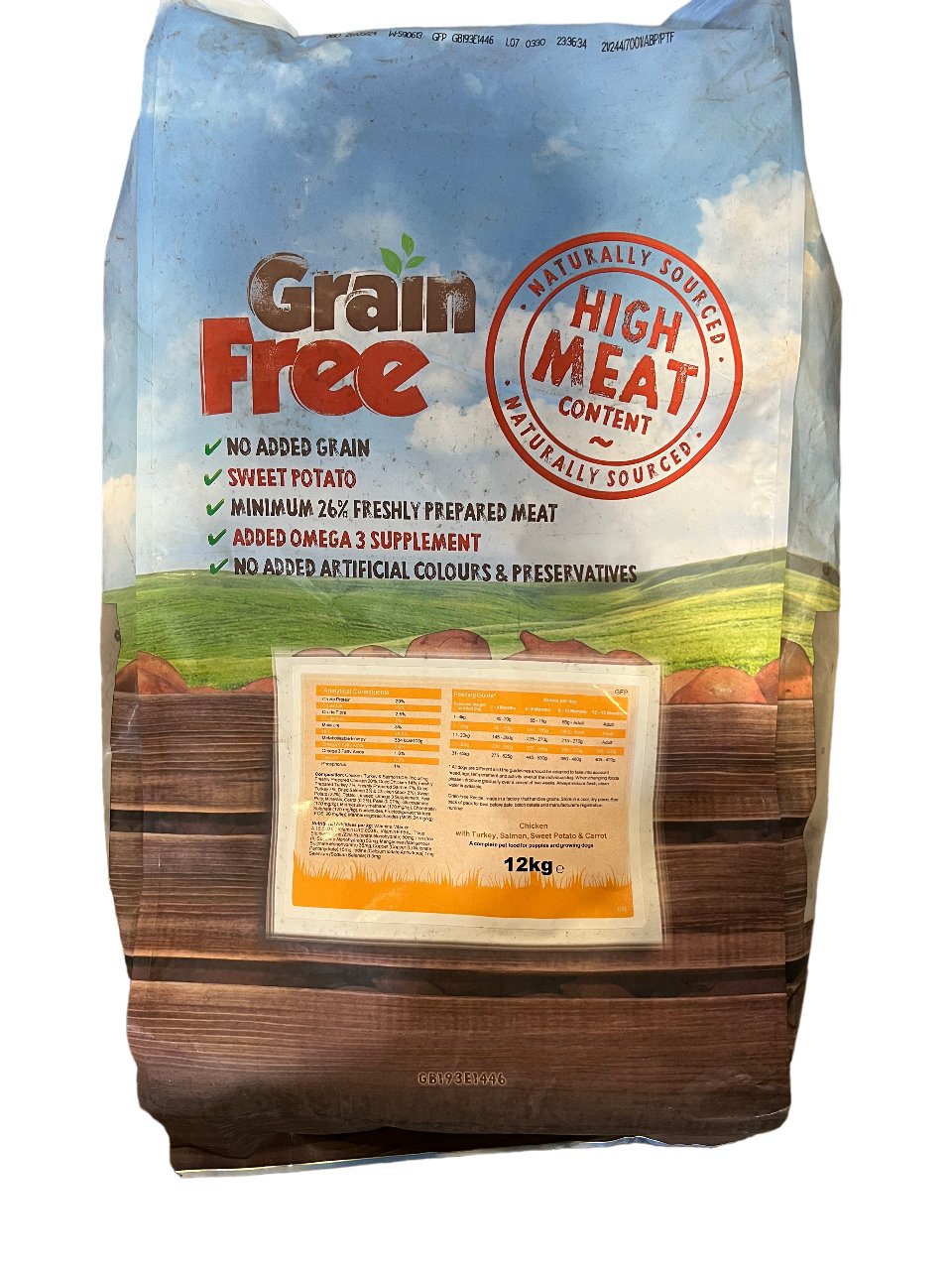 BATA Grain Free Complete Puppy Dog Food - 12kg - BATA Ltd