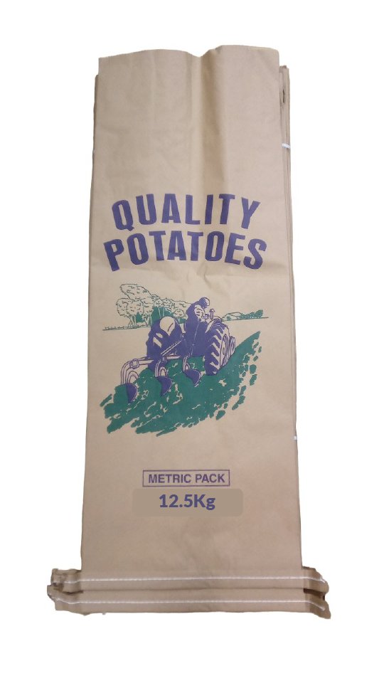 Paper Potato Sacks - 12.5kg - BATA Ltd
