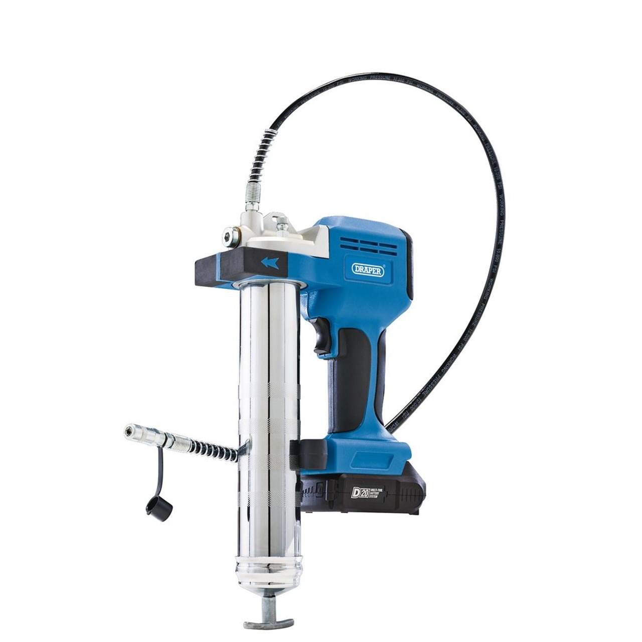 Draper Cordless D20 20V Grease Gun Kit - BATA Ltd