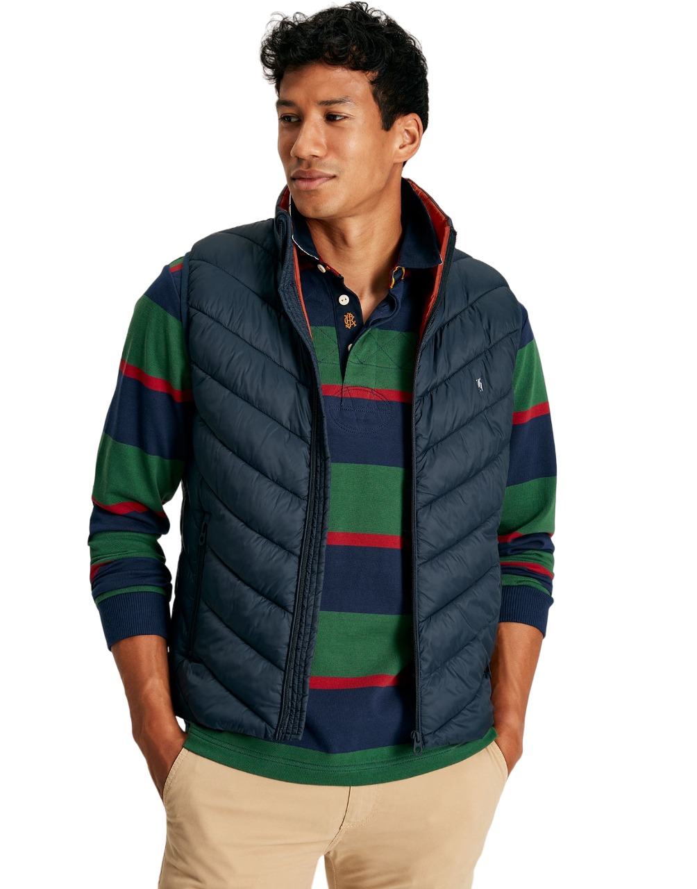 Joules Men's Garrett Quilted Gilet - BATA Ltd