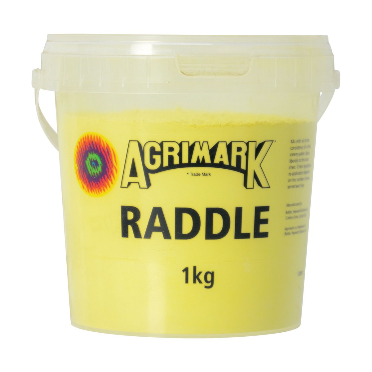Agrimark Sheep Colouring Powder - Raddle - BATA Ltd