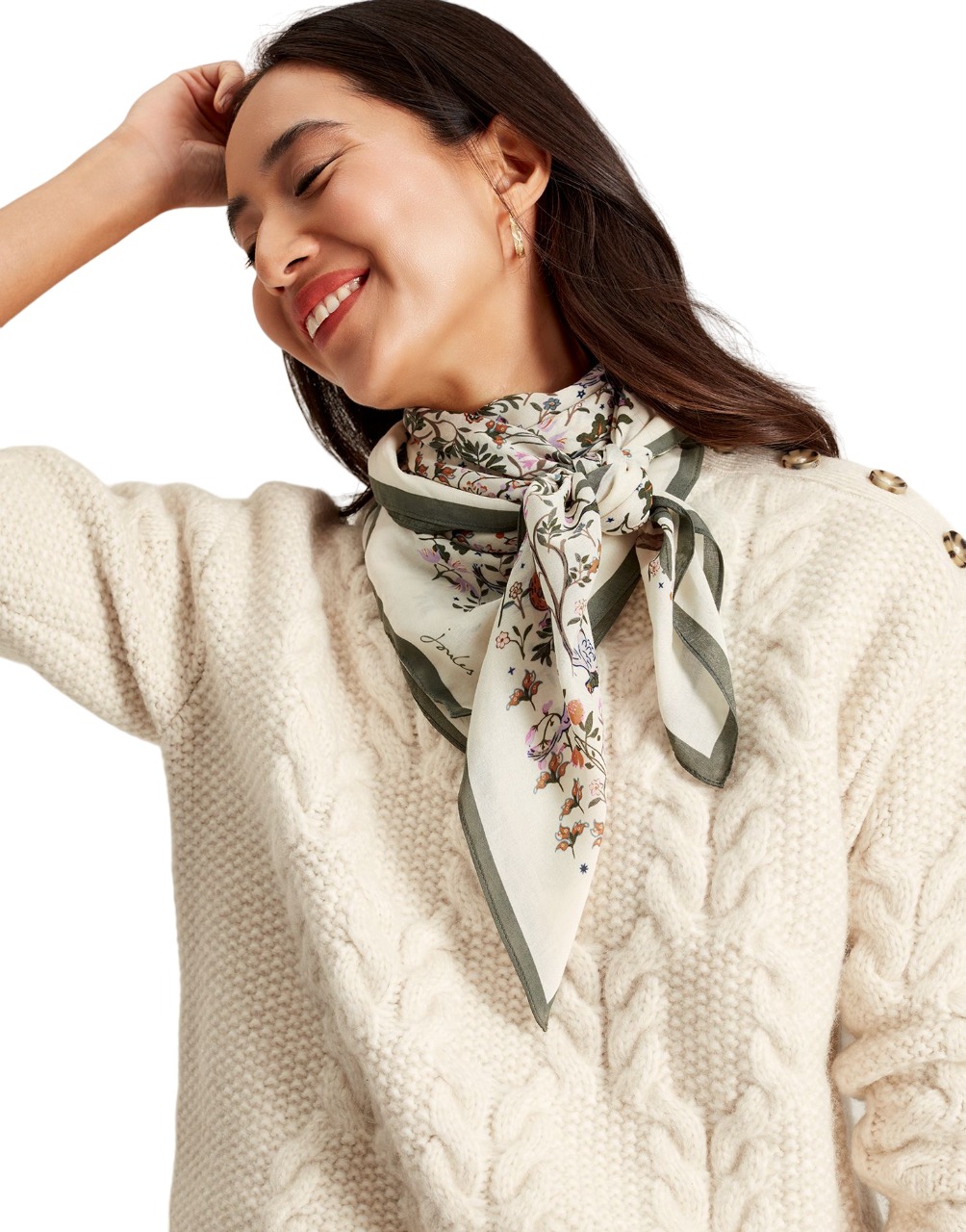 Joules Ladies' Middleton Scarf - BATA Ltd