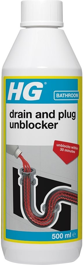 HG Drain & Plug Unblocker - 500ml - BATA Ltd