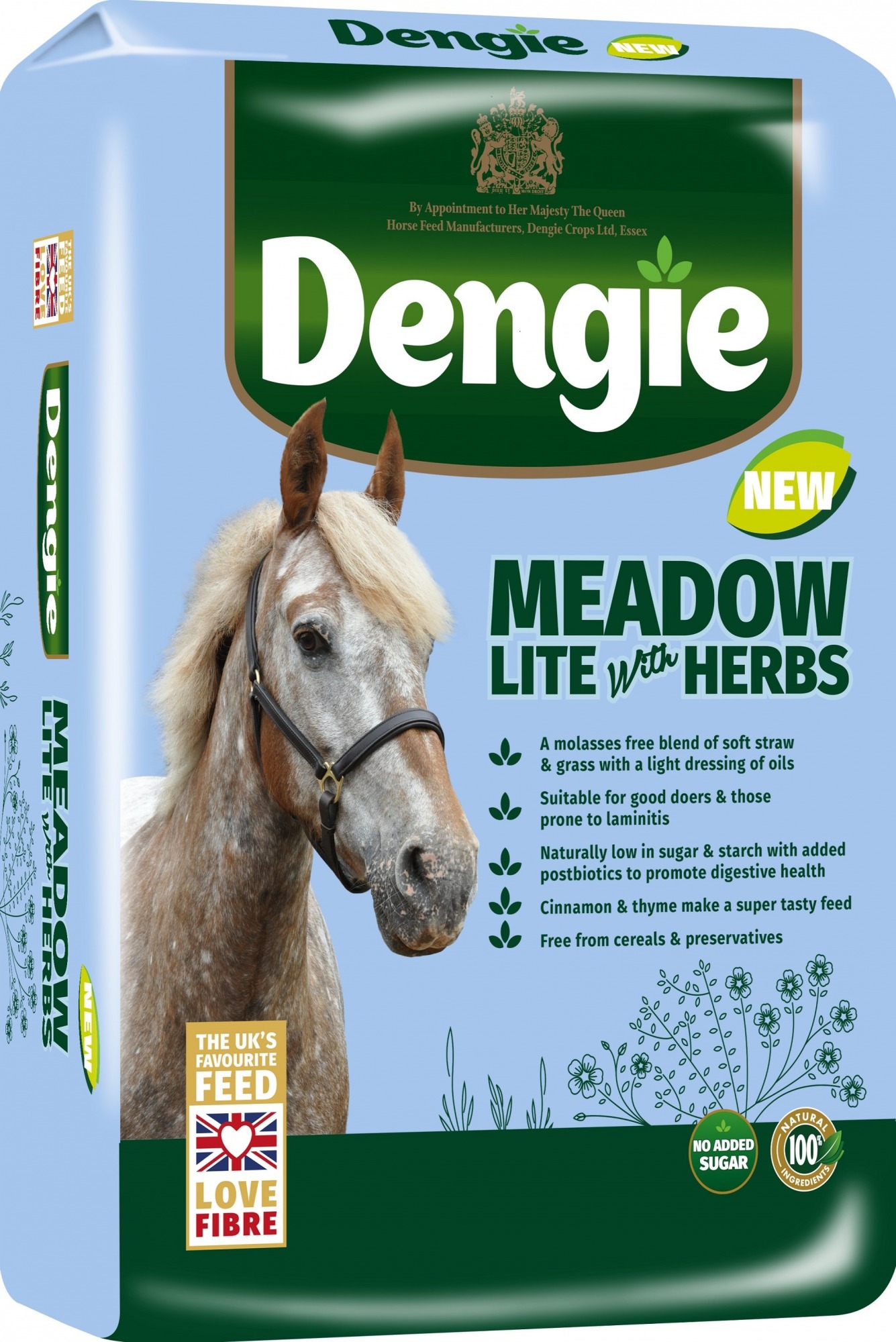 Dengie Meadow Lite with Herbs - 15kg - BATA Ltd