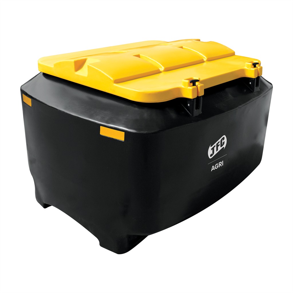 JFC Cubic Meter Meal Bin with Lockable Lid - 750kg - BATA Ltd