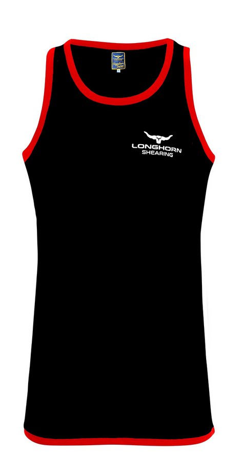 Longhorn Adult's Long Tail Shearing Singlet - BATA Ltd