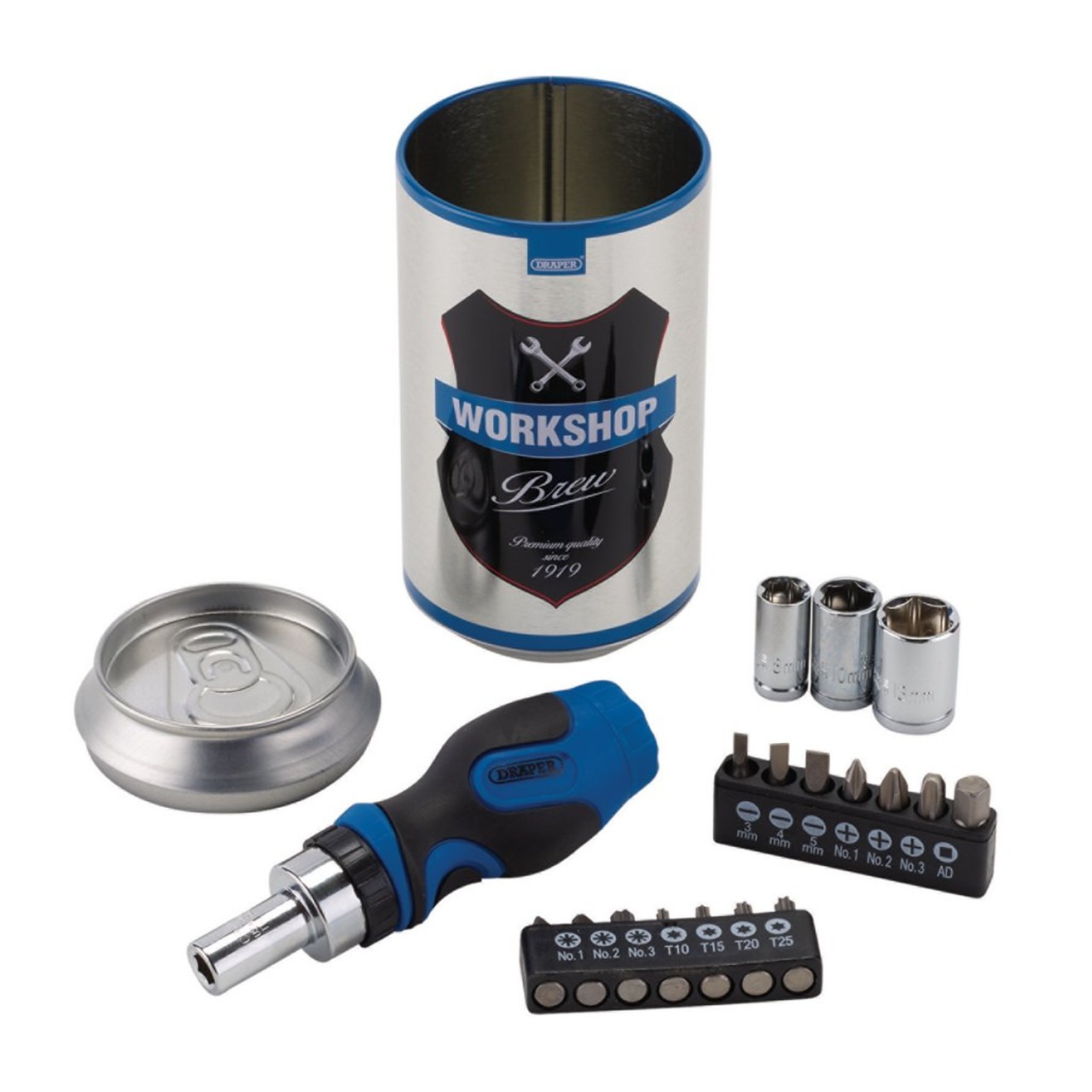 Draper Stubby Driver Kit - Workshop Brew - BATA Ltd