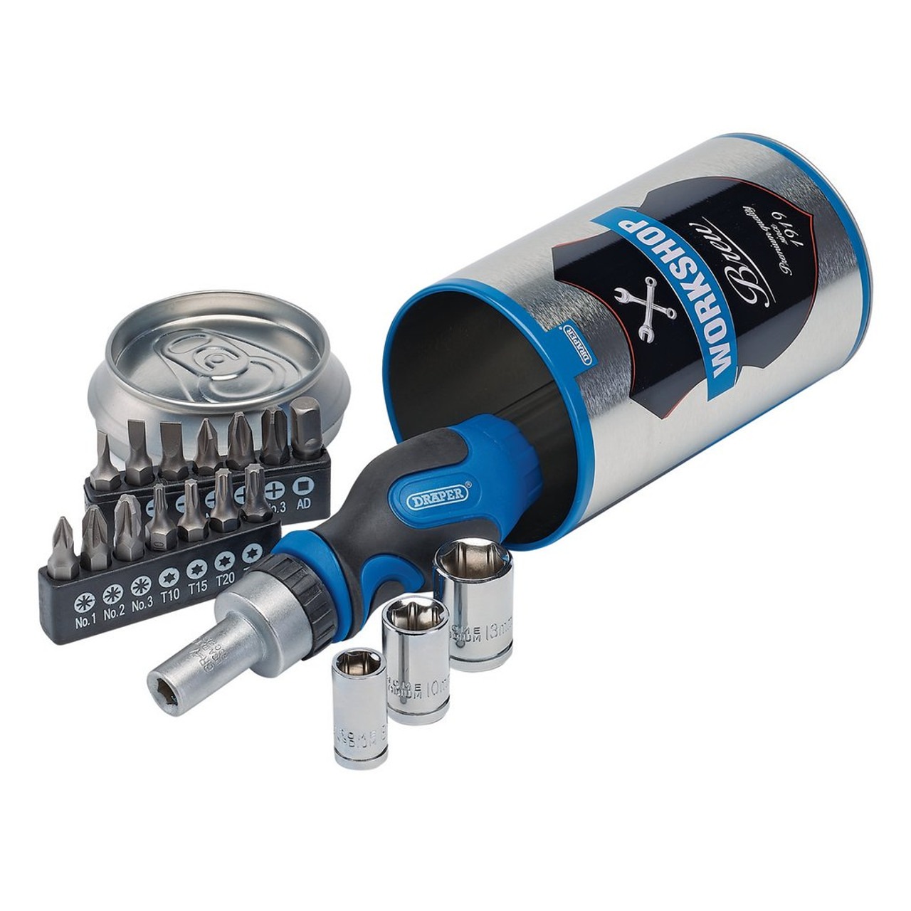 Draper Stubby Driver Kit - Workshop Brew - BATA Ltd