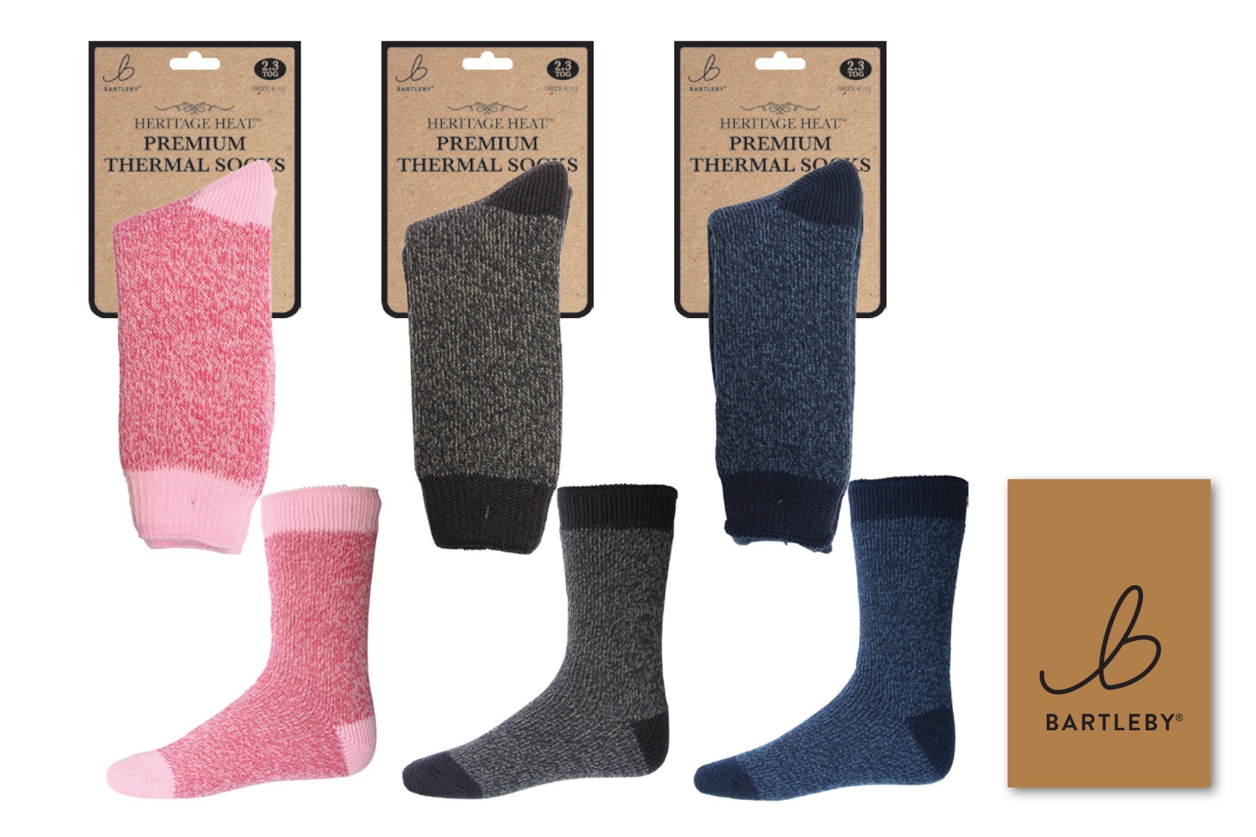 Bartleby Women's Heritage Heat Socks - BATA Ltd