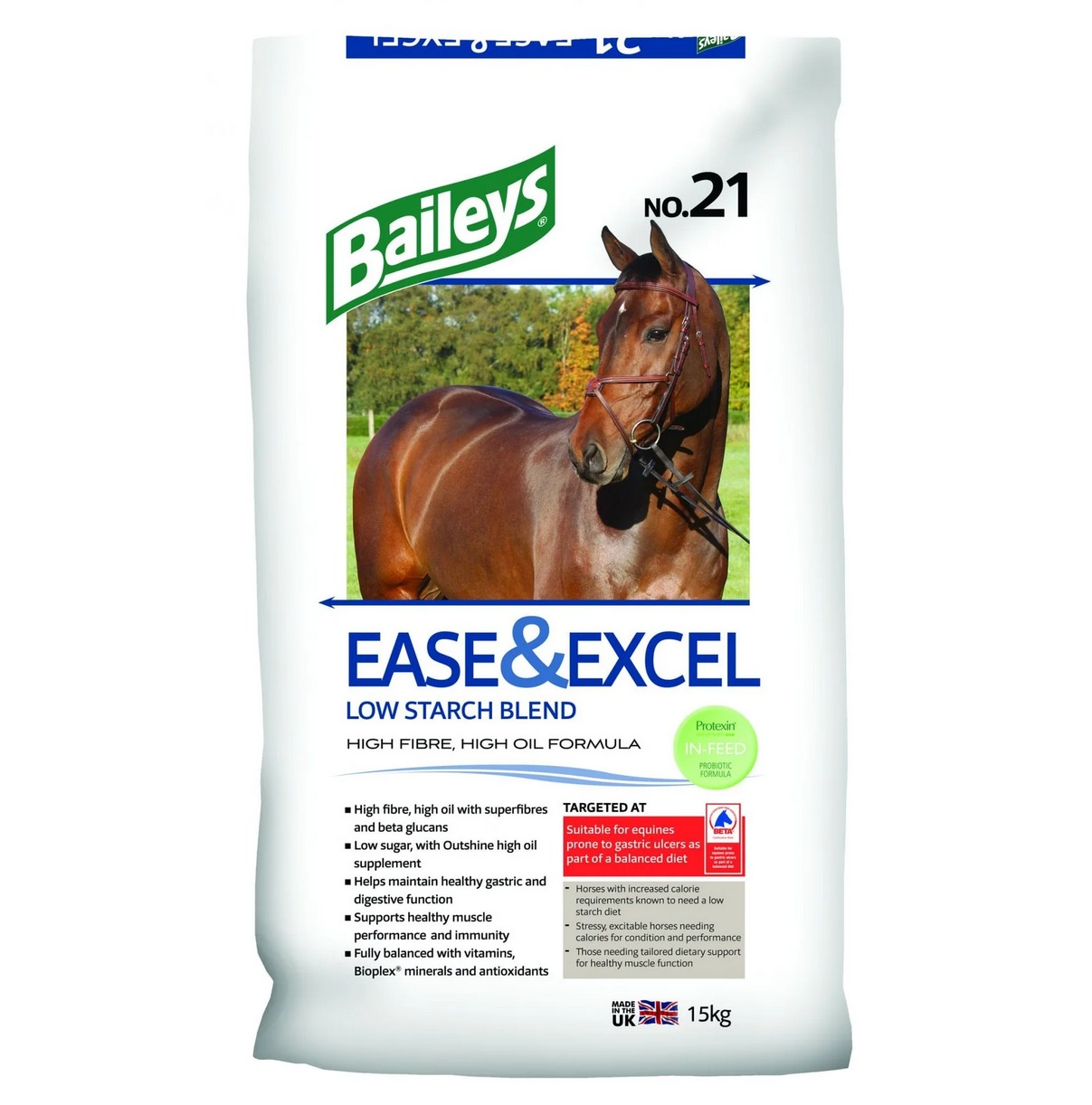 Baileys No.21 Ease & Excel Mix - 15kg - BATA Ltd