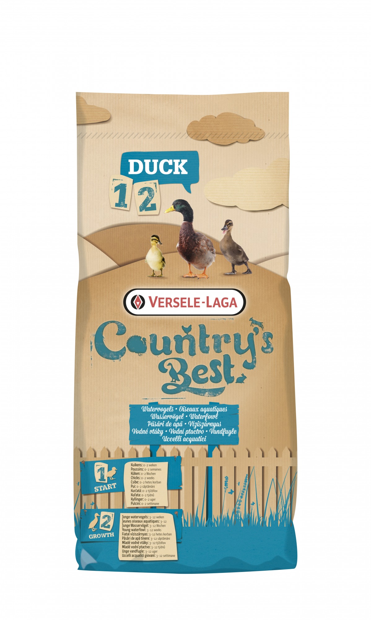 Versele Laga Countrys Best Duck 1 Crumble - 20kg - BATA Ltd
