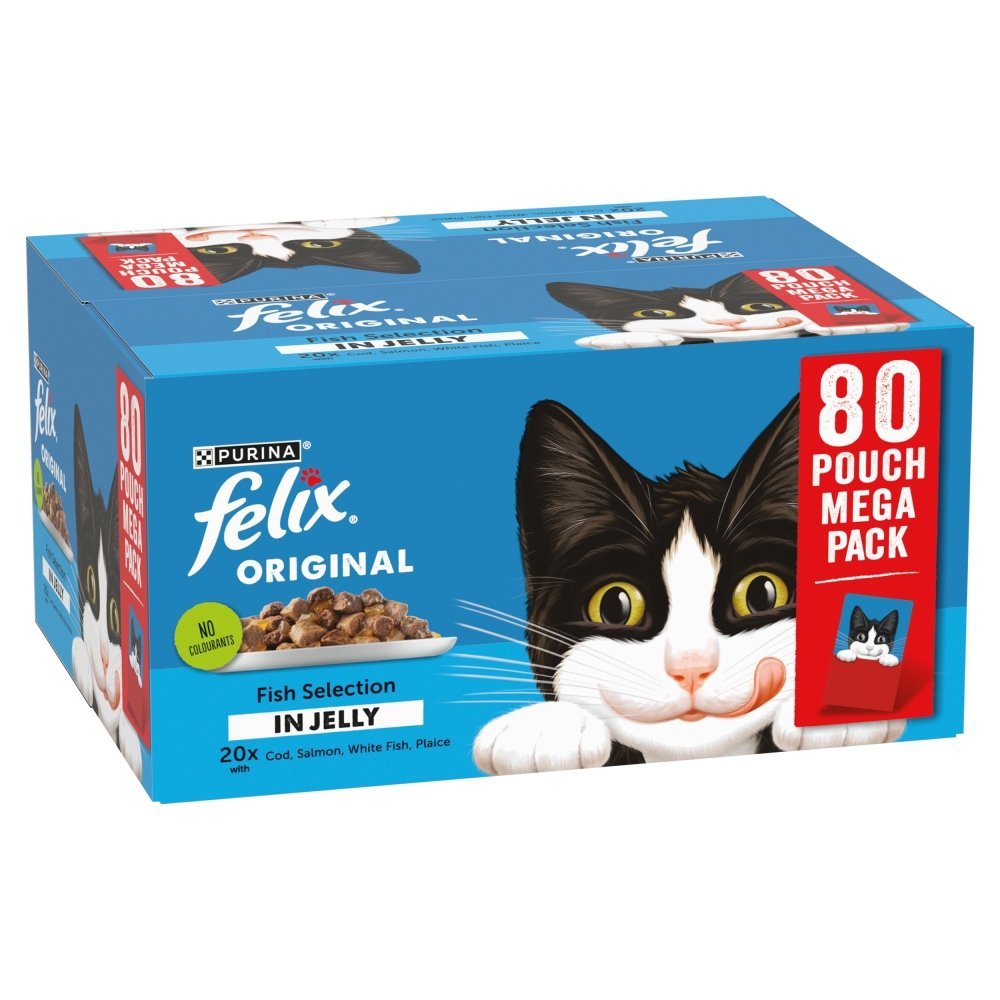Felix Original Pouch Selection - 80pk x 85g - BATA Ltd