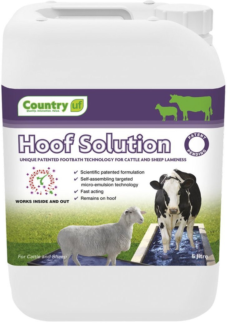 Country Hoof Solution Footbathing Cattle & Sheep - 20L - OOD - BATA Ltd