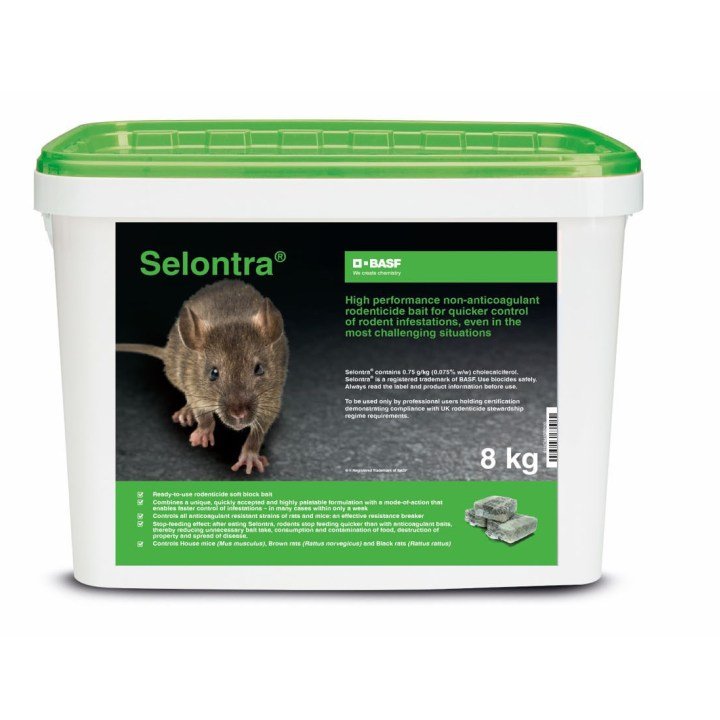 Selontra Rat & Mouse Killer - 3kg - BATA Ltd