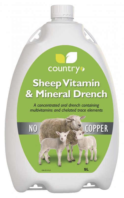 Country Sheep Vit/mineral Drench (no Copper) - BATA Ltd