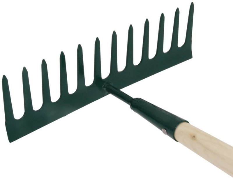 Wilkinson Garden Rake - Carbon - BATA Ltd
